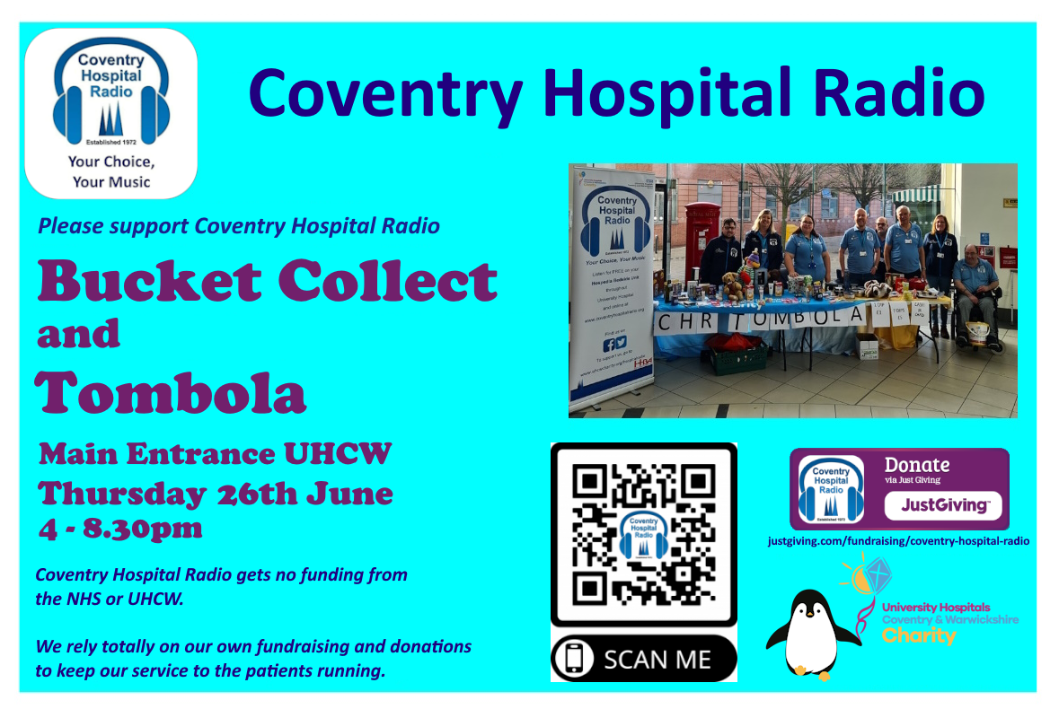 Coventry Hospital Radio – Your Choice, Your Music
